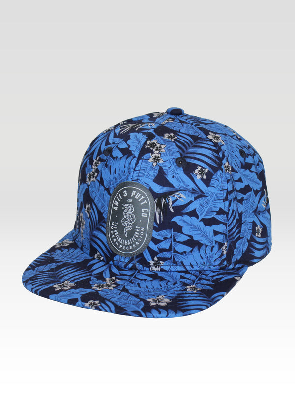 Matte Grey | Anti 3-Putt Aloha Strapback - Crescent - Haus of Grey